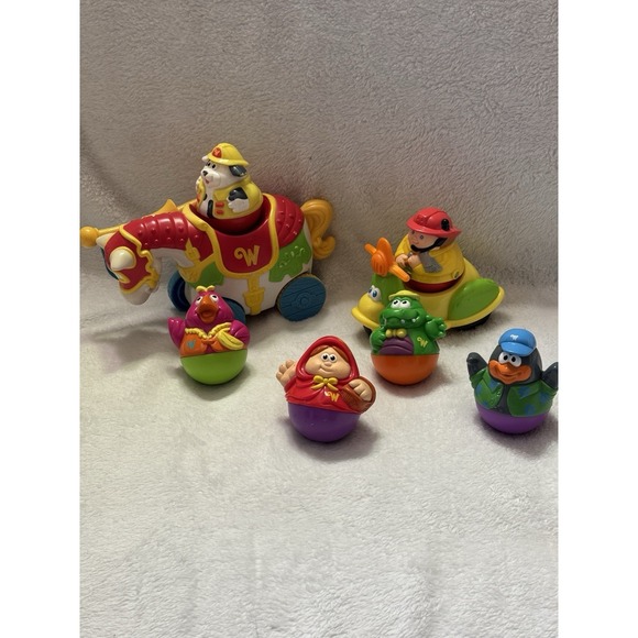 Playskool | Toys | Playskool Weebles Lot 2032005 Figures Vehicles ...